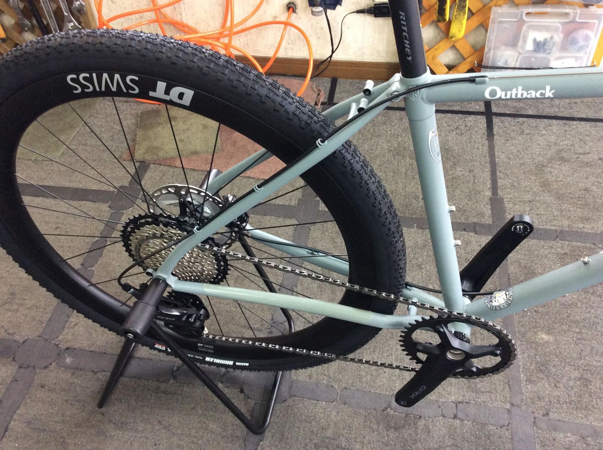 RITCHEY「Outback」はカッコ良いスチールフレーム。: DayDownBicycles -長野市 川中島-